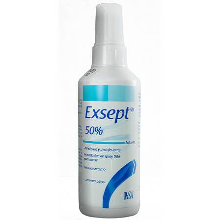 EXSEPT 50% SOLUCION 200ML.-ANTISEPTICO/GERMICINA-PISA | fcarmen