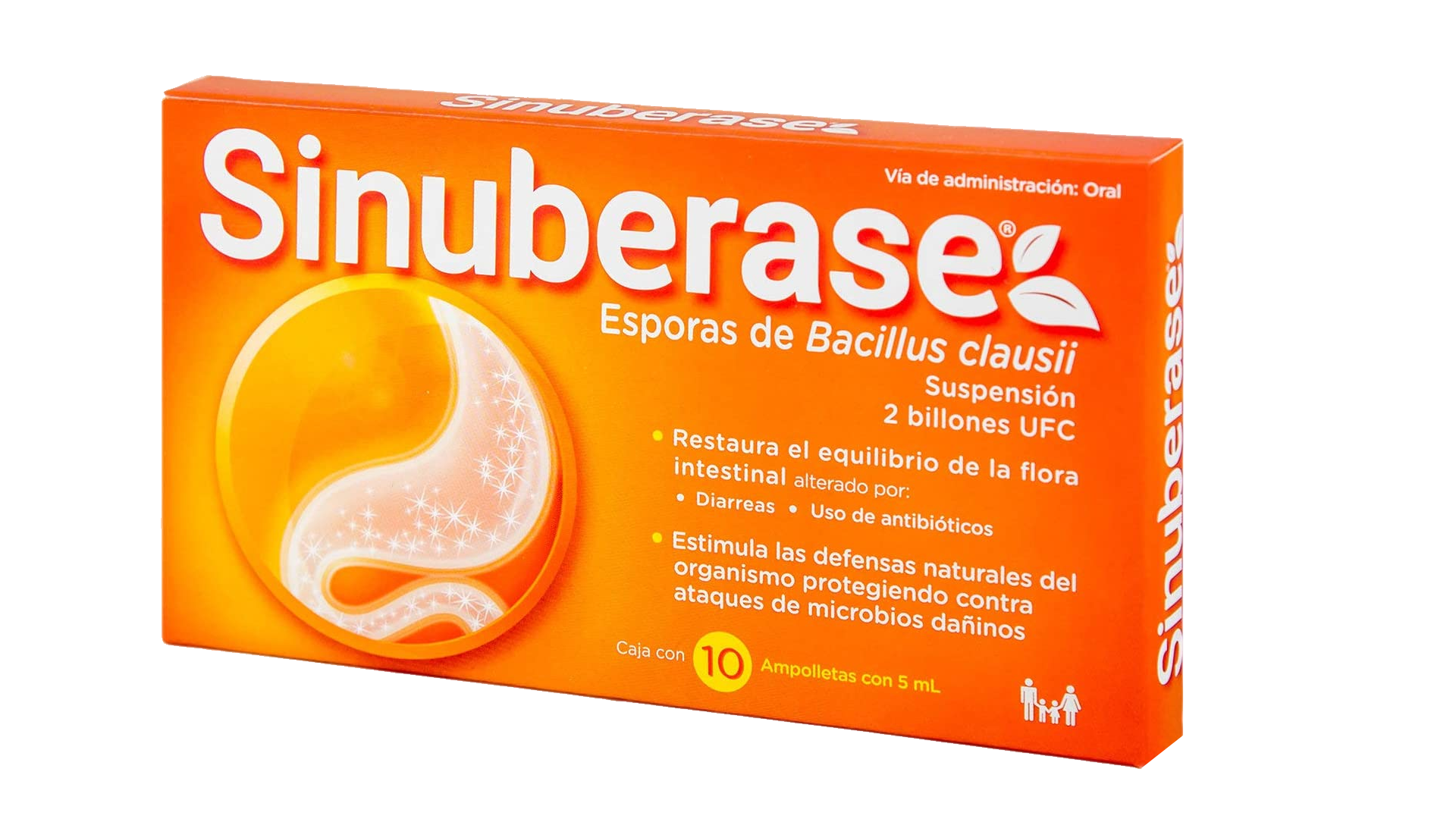 SINUBERASE SOL. ORAL CAJA C/10 AMP DE 5 ML | fcarmen