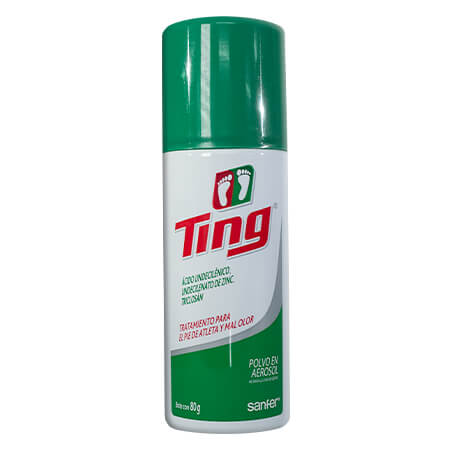 TING POLVO EN AEROSOL - SPRAY CON 80G. | fcarmen