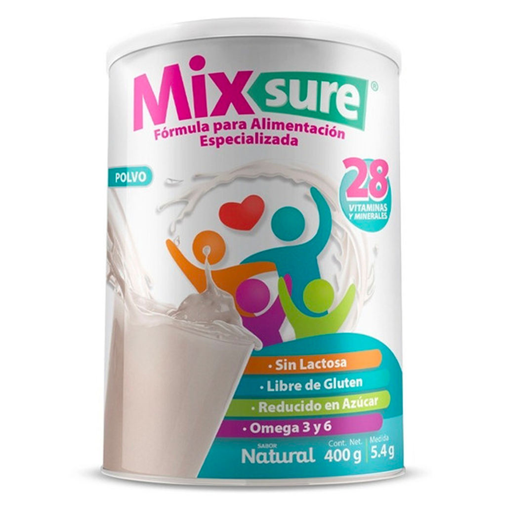 Mix Sure Polvo Natural Lata con 400 g. | fcarmen