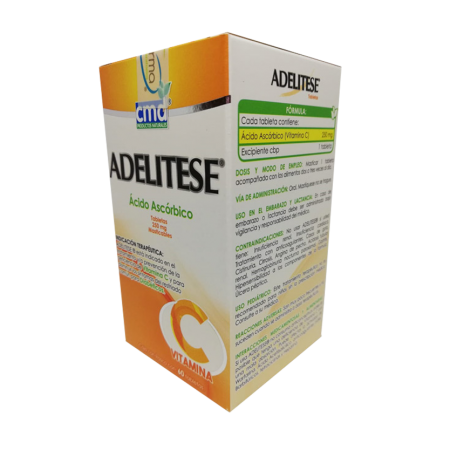 ADELITESE C/60 TABLETAS MASTICABLES - VIATAMINA C | fcarmen